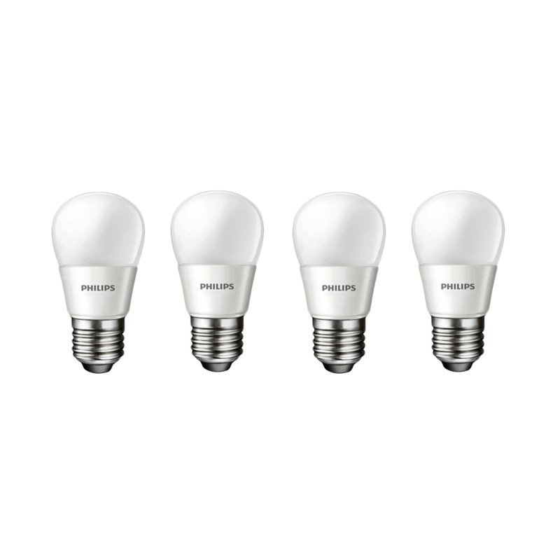 Jual LAMPU LED PHILIPS 4 WATT WARNA WARM WHITE COOL DAYLIGHT PUTIH ...