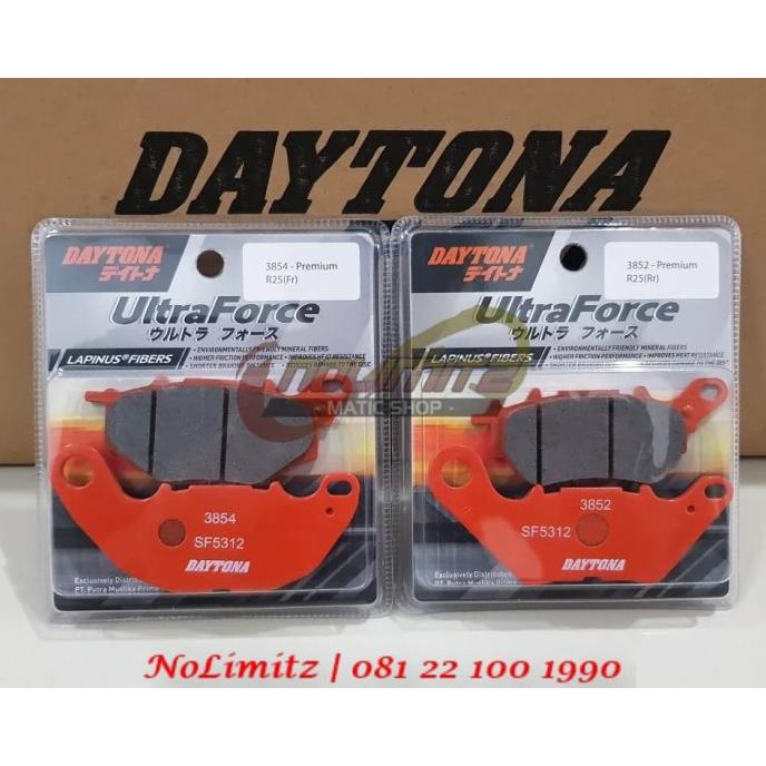 Jual Paket Kampas Rem Depan Belakang Lapinus Fibers Yamaha XMAX 250 R25 ...