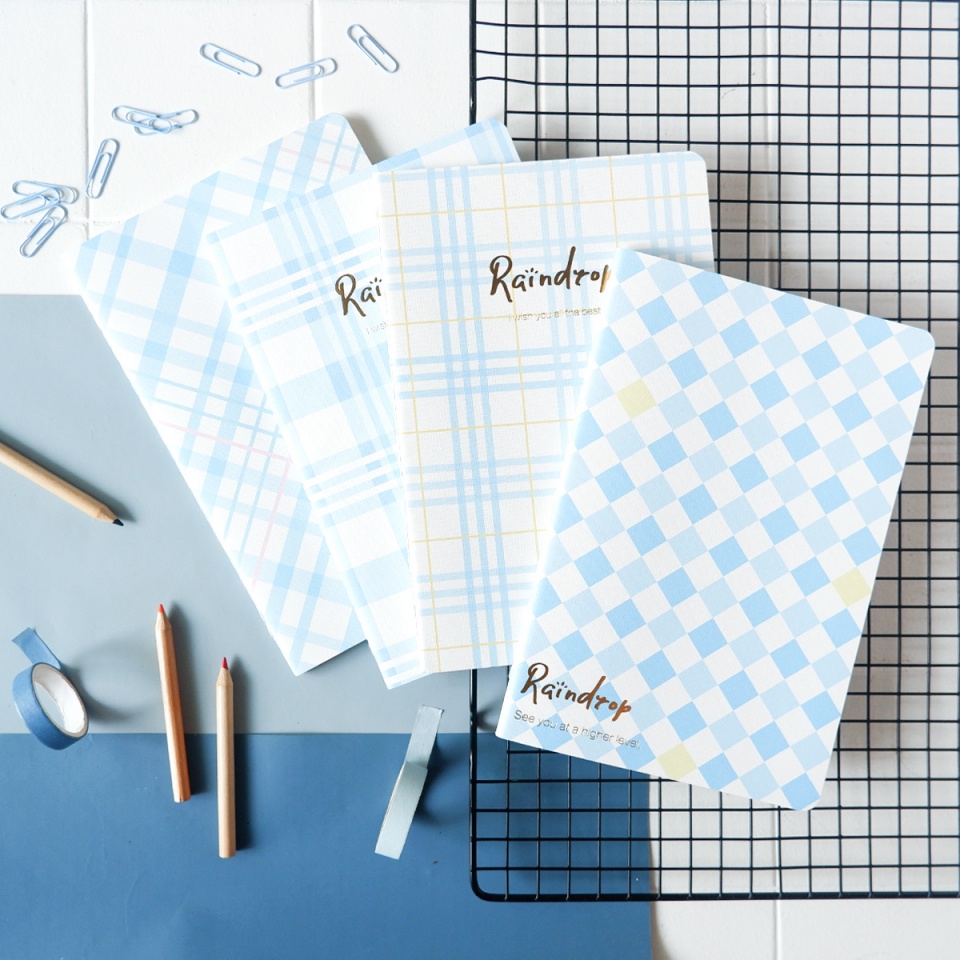 Jual Raindrop Sky Ruled Notebook A5 / Buku Catatan Bergaris Motif ...