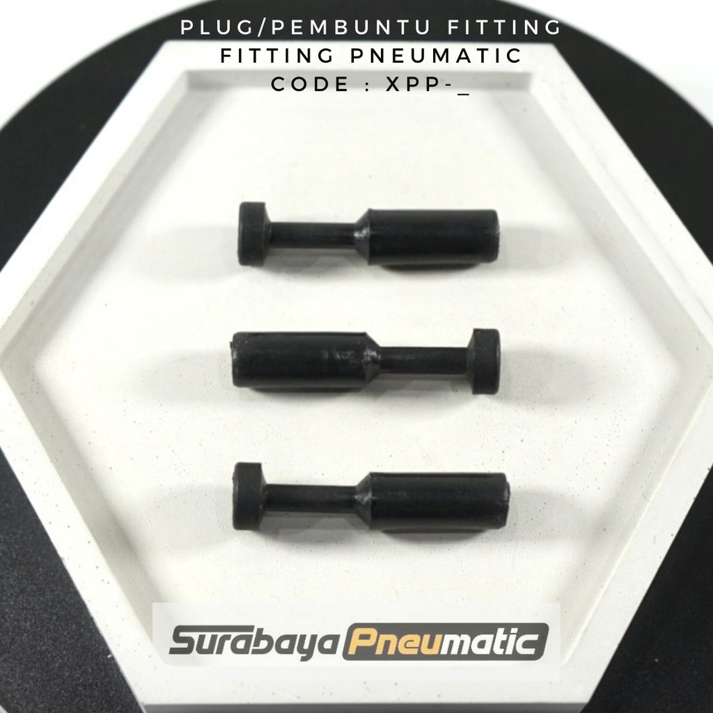 Jual End Plug Cap 12mm - Pneumatic PU - Pembuntu/Penutup - Brand XCPC ...