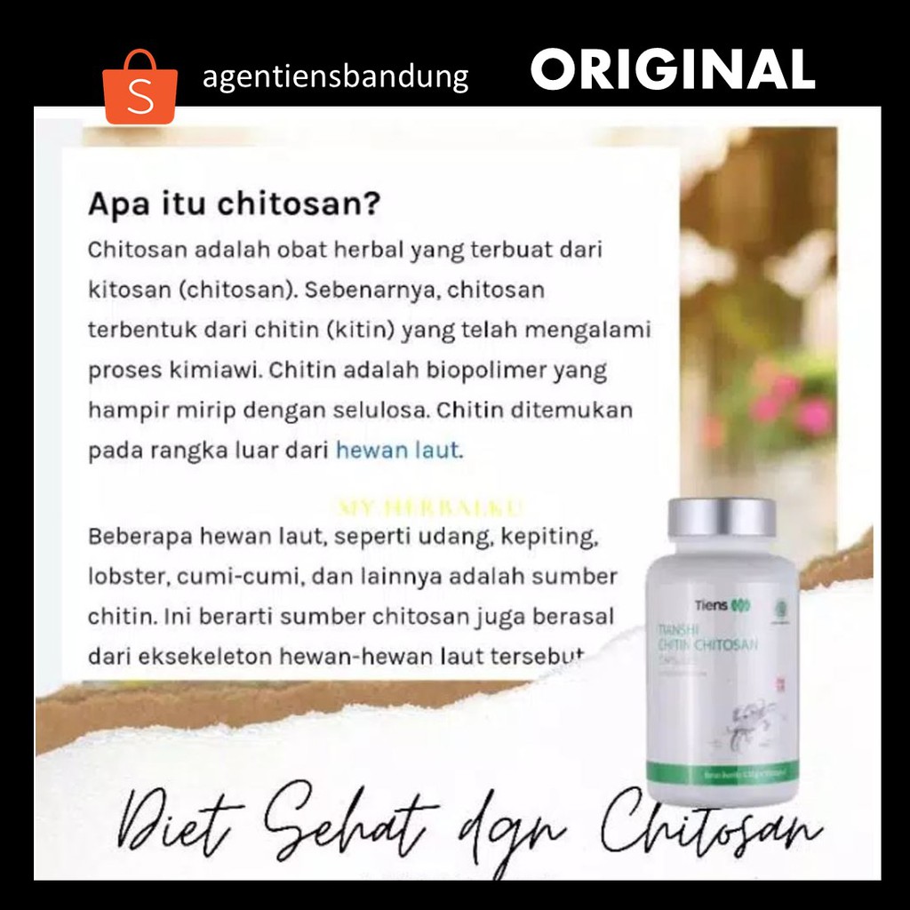 Jual Chitosan Obat Kista Maag Asam Lambung Tinggi Luka Bakar Luka ...