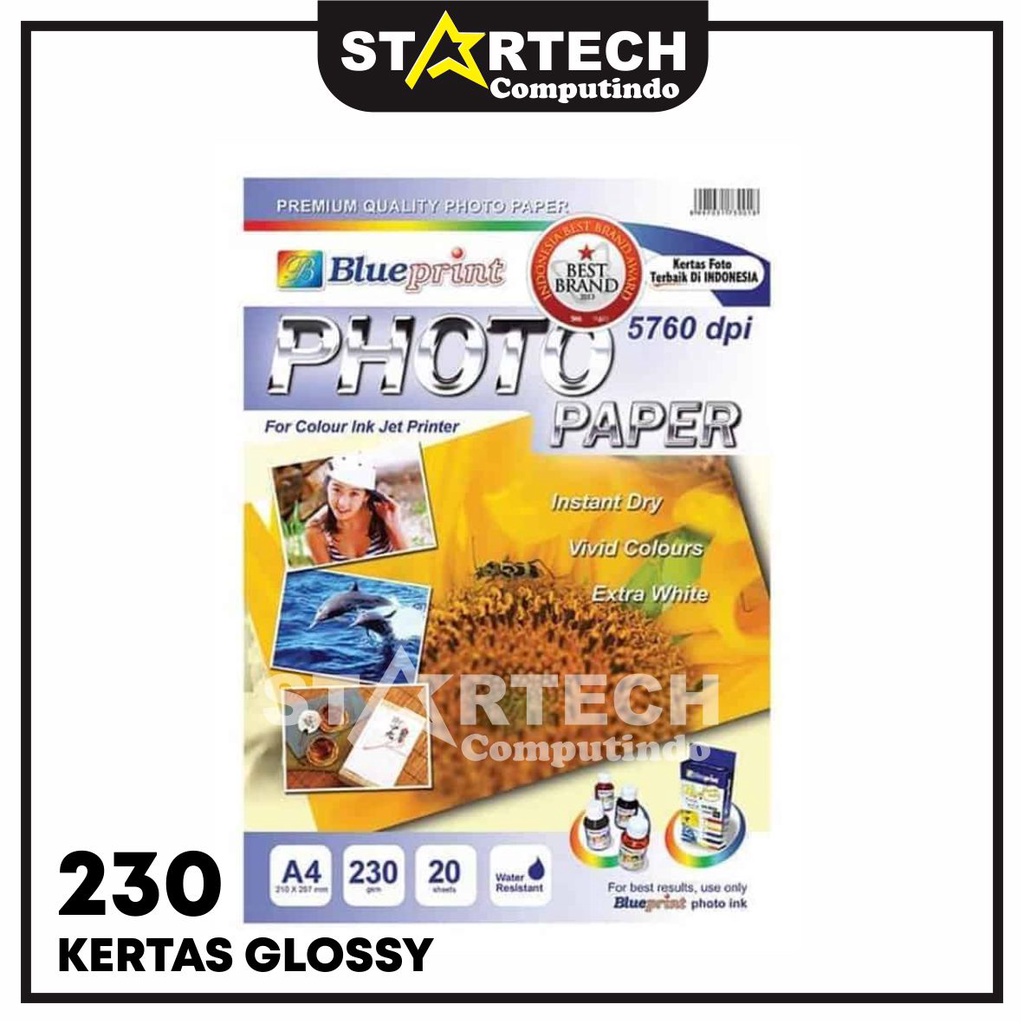 Jual Kertas Photo Blue Print A4 230 Gsm | Shopee Indonesia