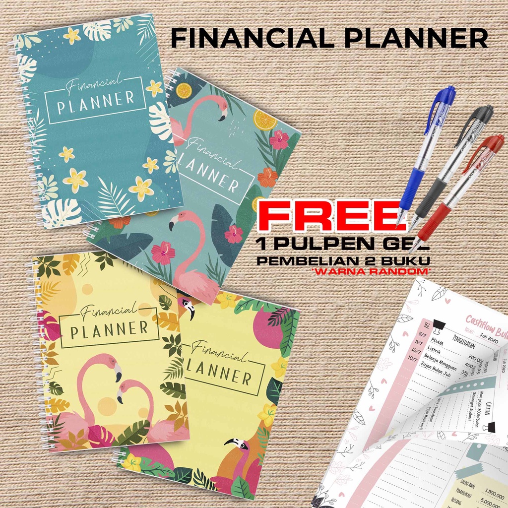 Jual Artomaringi Uang Planner / Financial Planner Beli 2 Buku Gratis ...