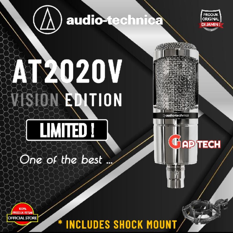 Jual Audio Technica AT2020V / AT2020 V / AT 2020 V Limited Edition ...