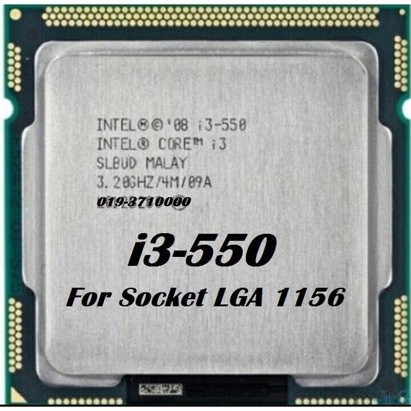 Jual PROCESSOR INTEL CORE I3-550 + FAN ( SOCKET 1156 ) TRAY | Shopee ...