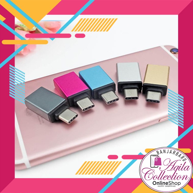 Jual ADAPTER FLASHDISK OTG TYPE C TO USB 3.0 | Shopee Indonesia