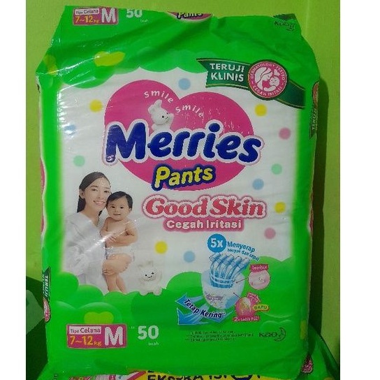 Jual MERRIES PANTS GOOD SKIN JUMBO M50 | Shopee Indonesia
