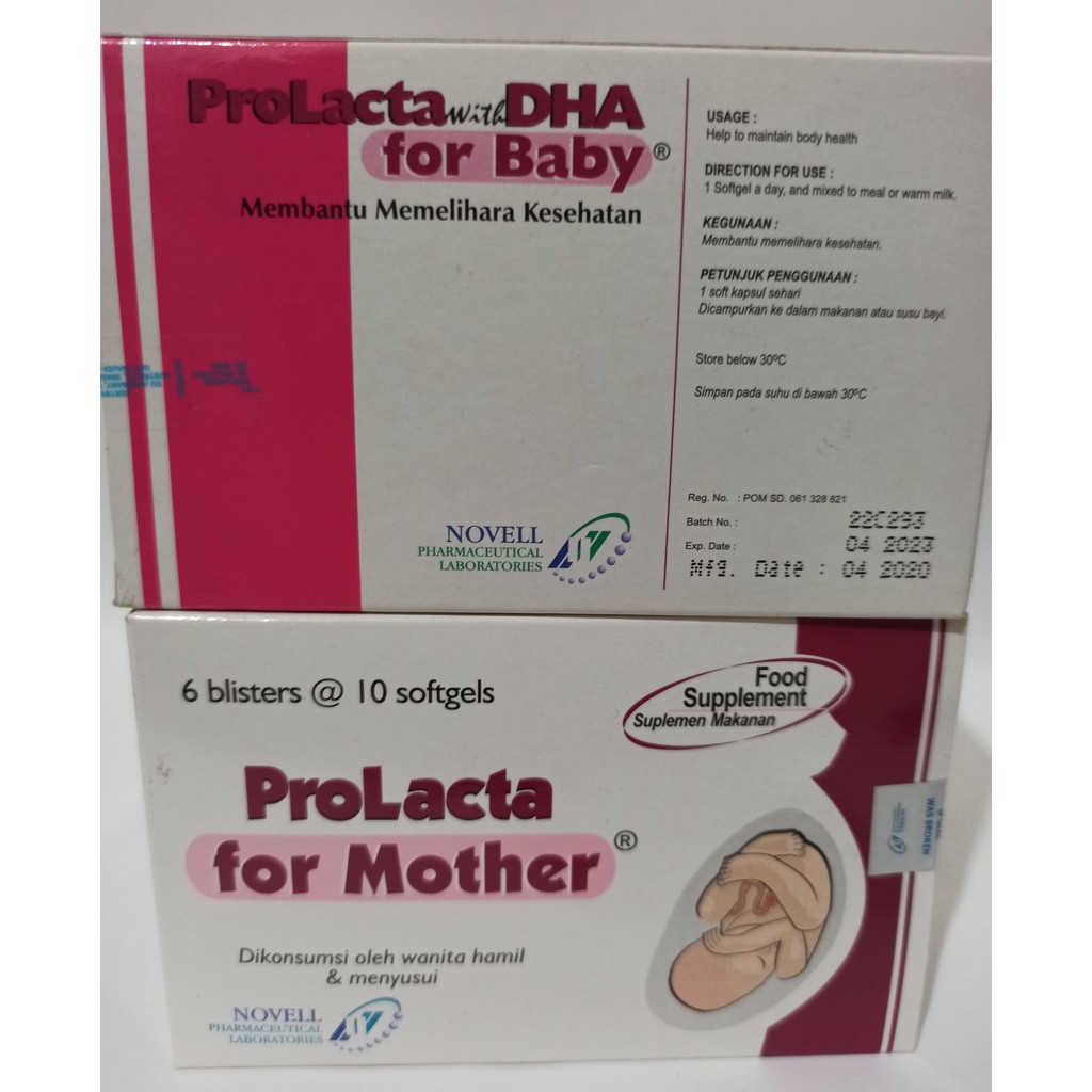 Jual PROLACTA STRIP / VITAMIN IBU HAMIL DAN MENYUSUI / VITAMIN BAYI ...
