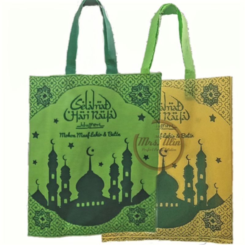 Jual Goodie Bag Idul Fitri / Hampers Lebaran / Tote Bag / Tas Lebaran L ...