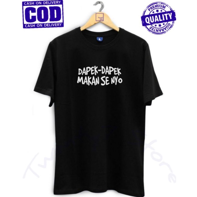 Jual BAJU DISTRO MINANG DAPEK-DAPEK MAKAN SE NYO KAOS DISTRO TERBARU ...