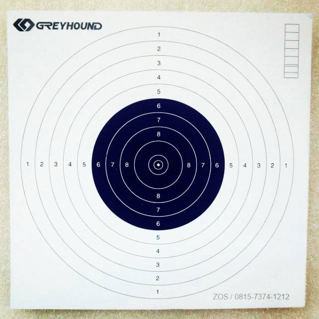 Jual Kertas Target 17X17 Cm AksesorisSenapan | Shopee Indonesia