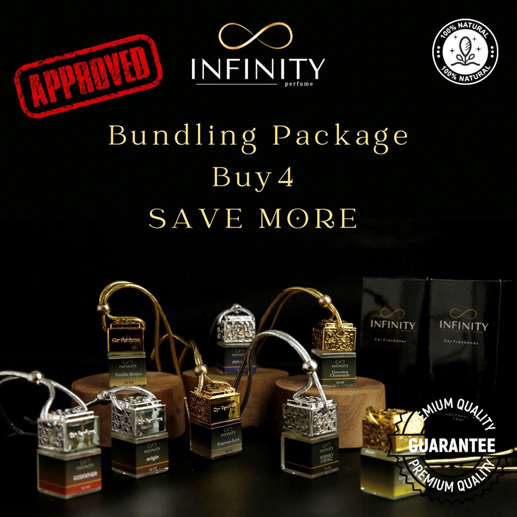 Jual Infinity Perfume Parfum Mobil Mewah Gantung - PAKET 4 PCS | Shopee ...