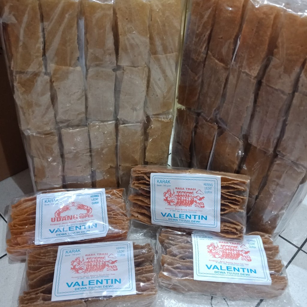 Jual KERUPUK KARAK MENTAH, KERUPUK GENDAR MENTAH KHAS SOLO | Shopee ...