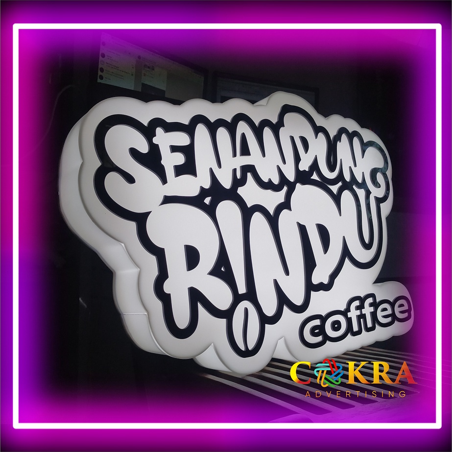 Jual Neon Box Custom | Custon by Request | Papan Usaha | Signage ...