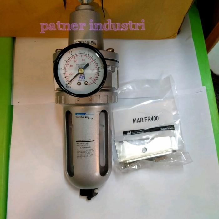 Jual Regul Air Filter Regulator Pneumatic Mafr400-15A Mindman | Shopee ...