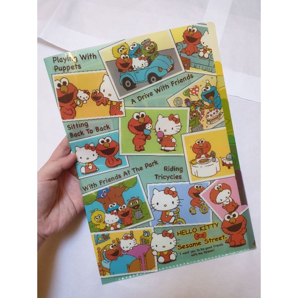 Jual MAP / FOLDER / SANRIO X SESAME STREET / MAP FILE | Shopee Indonesia