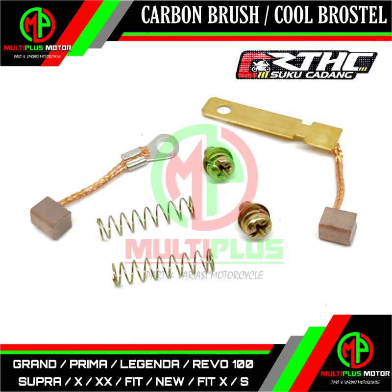 Jual Cool Col brostel Arang Areng dinamo stater starter Carbon brush ...