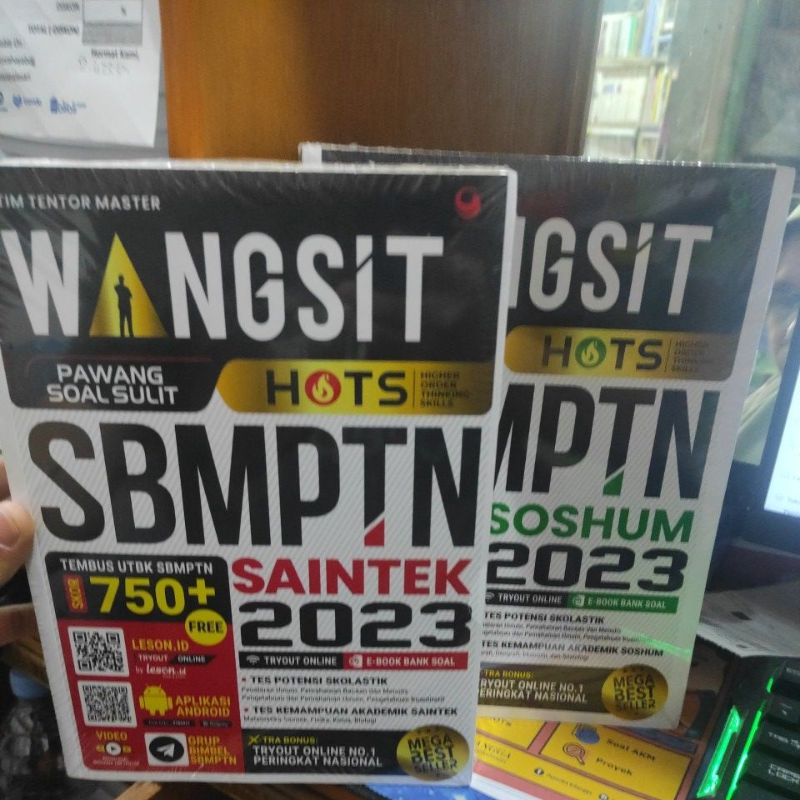 Jual BUKU WANGSIT SBMPTN SAINTEK 2022 SBMPTN SOSHUM 2023 WANGSIT PAWANG SOAL SULIT GRASINDO ...