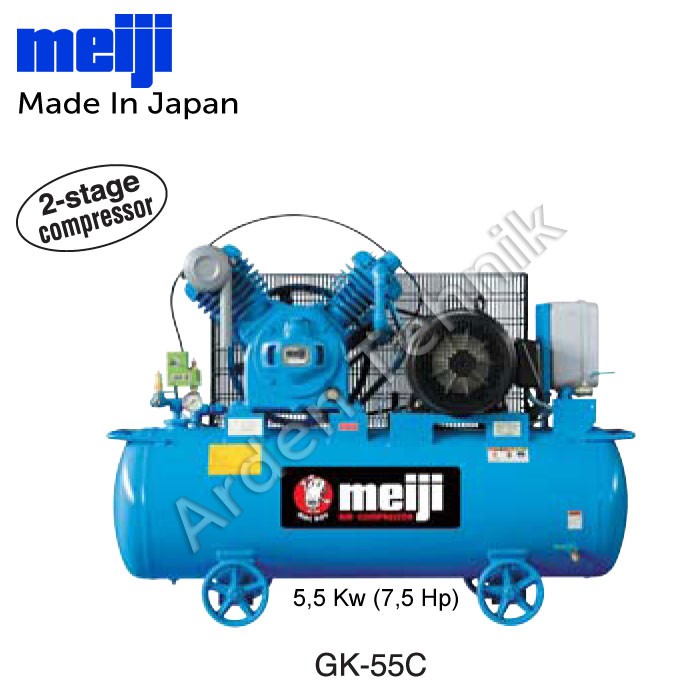 Jual Meiji Air Compressor / Kompresor Angin Meiji - GK-55C | Shopee ...