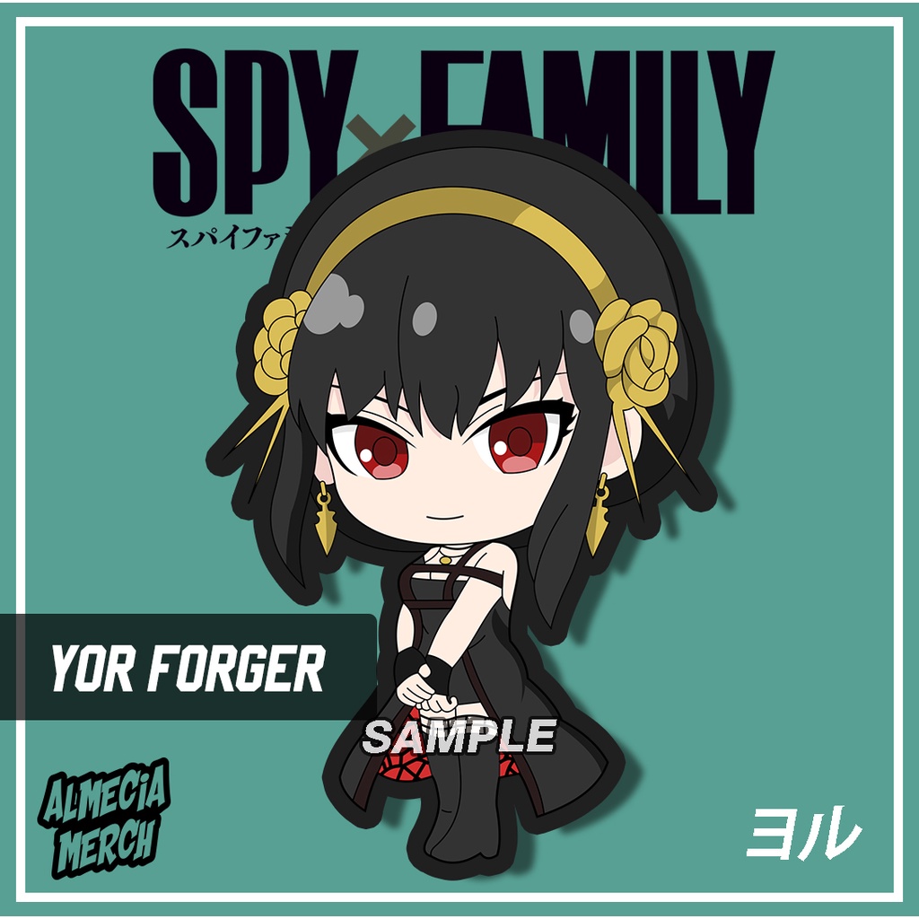 Jual Gantungan Kunci Yor Forger Spy X Family / Keychain Anime Karakter ...