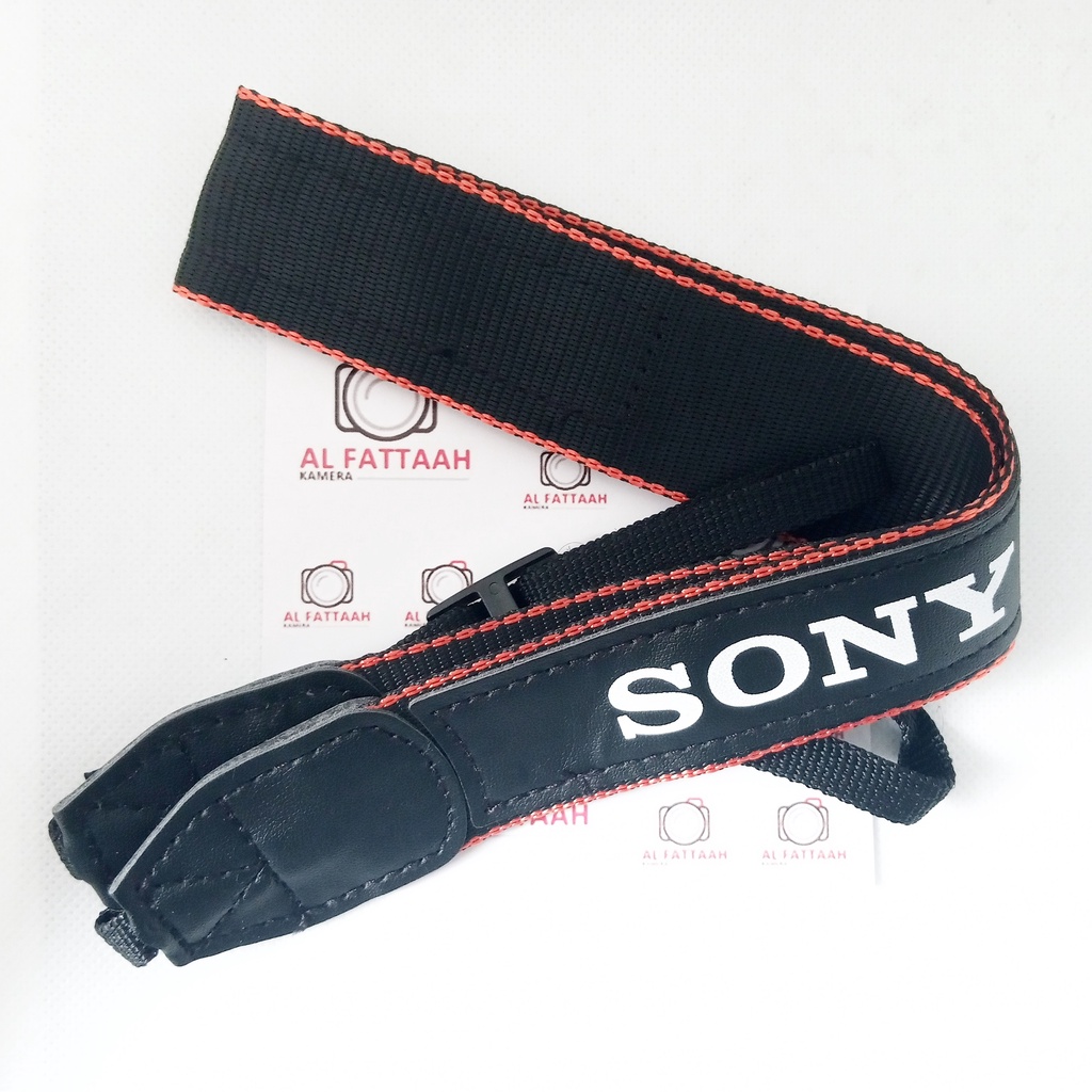 Jual Tali Kamera SONY Neck Strap Logo Camera | Shopee Indonesia