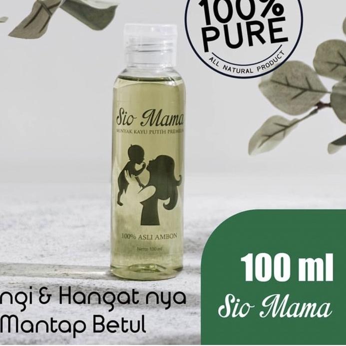 Jual Sio Mama Minyak Kayu Putih Premium 100% asli Ambon 100ml 100 ml siomama | Shopee Indonesia