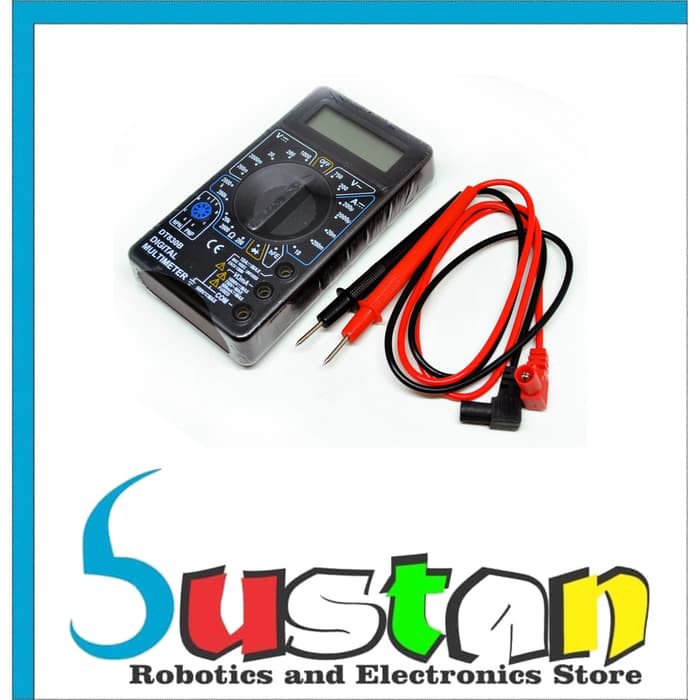 Jual DT-830B DT830B Digital Multimeter Multitester AVO Meter 830 Series ...