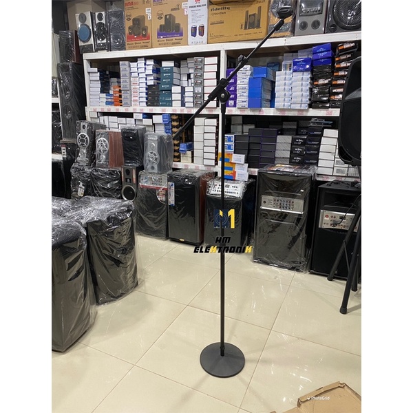 Jual Stand Mic / Tiang Holder microphone Tinggi | Shopee Indonesia