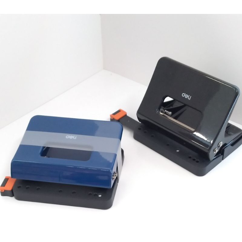 Jual PEMBOLONG KERTAS / PUNCH / PEMBOLONG DUA LUBANG / DELI 0141 ...