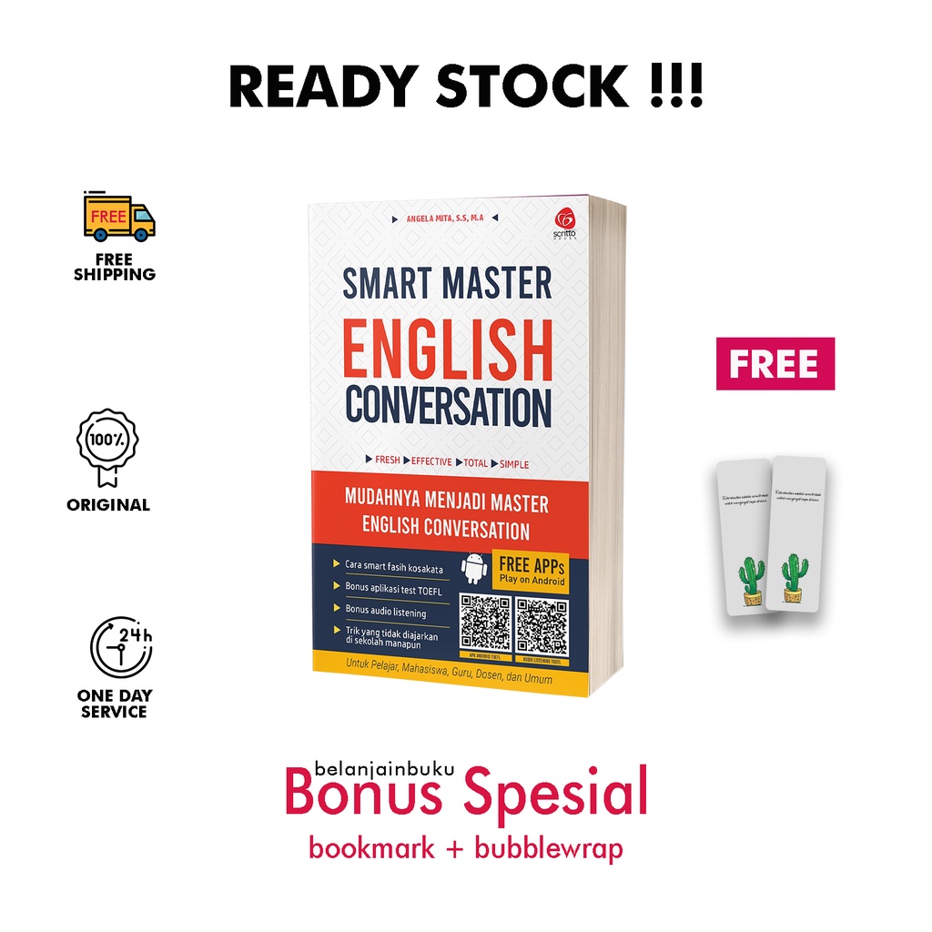 Jual Buku English Conversation Smart Master English Conversation ...