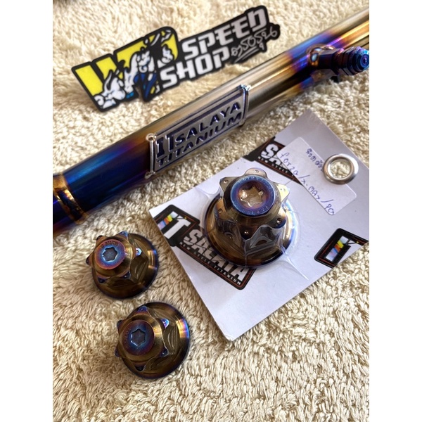 Jual mur as roda belakang titanium it salaya untuk forza nmax xmax ...