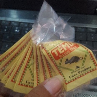 Jual TEMIK KUNING RACUN TIKUS 1 SET ISI 10 SACHET KIRIM INSTANT KURIR ...