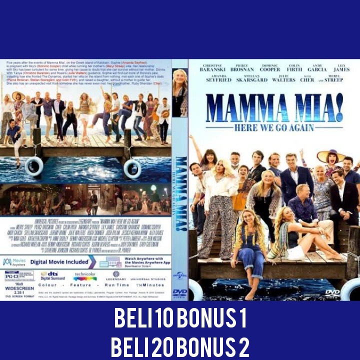 Jual Kaset DVD Mamma Mia 1,2 [Bebas Pilih] | Shopee Indonesia