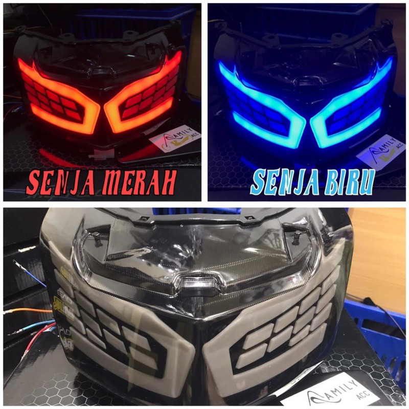 Jual LAMPU STOP NMAX LED 3in1 / STOPLAMP NMAX LAMA LED MODEL LEXUS SEIN ...