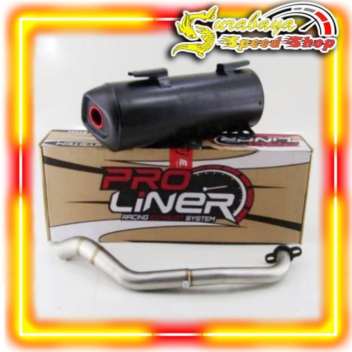 Jual Proliner Knalpot Neo Standar Racing Type Silent All New Nmax Hitam ...