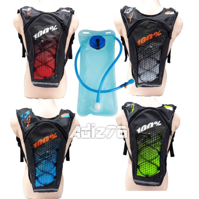 Jual Tas Gendong Hydropack 100% Sepeda moto Cross plus water bladder | Shopee Indonesia