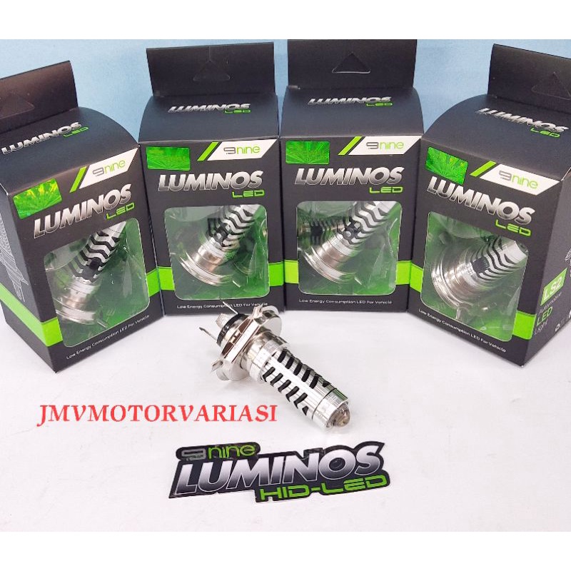 Jual lampu depan LED luminos H4 ls2 laser putih kuning | Shopee Indonesia