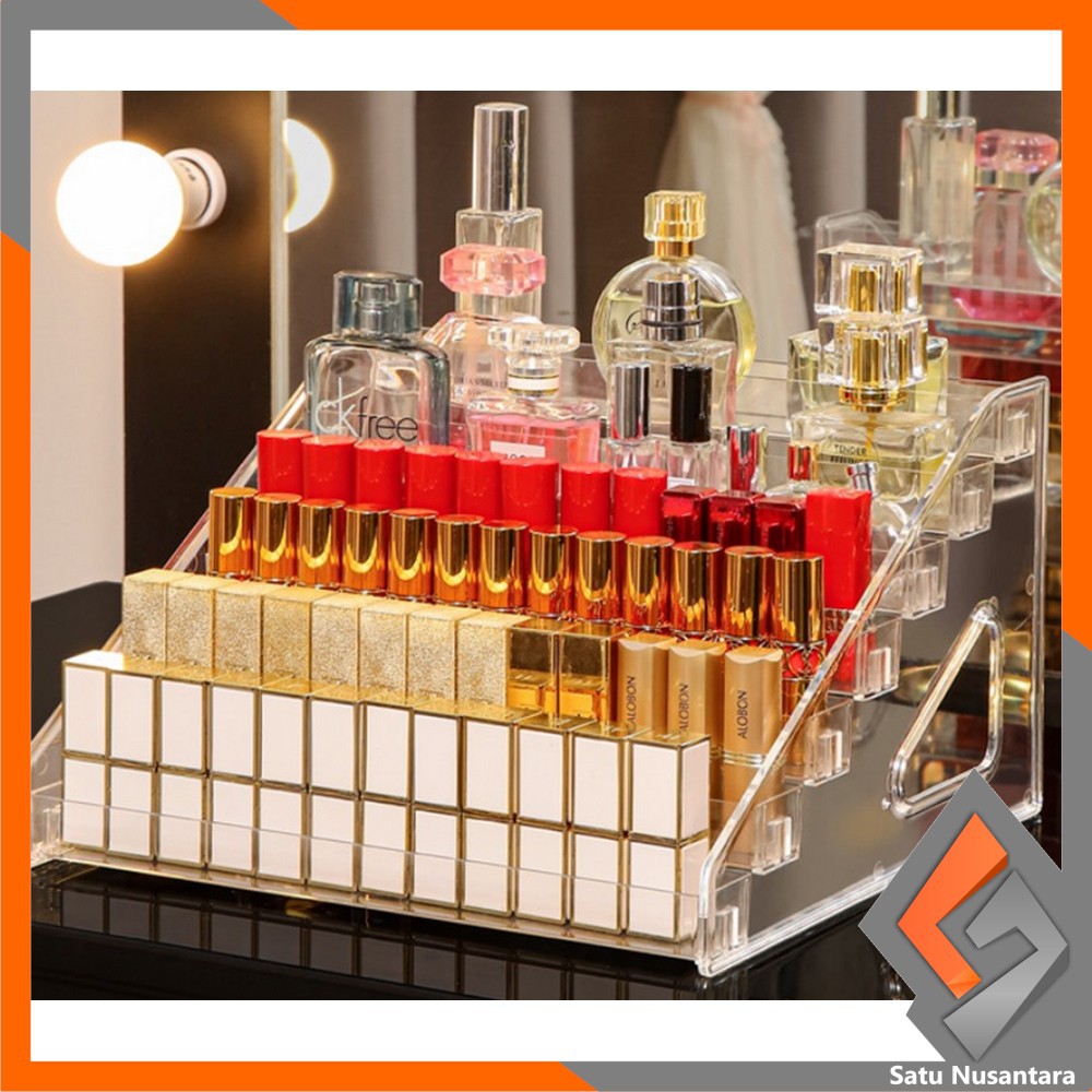 Jual SN-K42 Rak Organizer Kosmetik Acrylic 7TINGKAT / Rak Akrilik ...