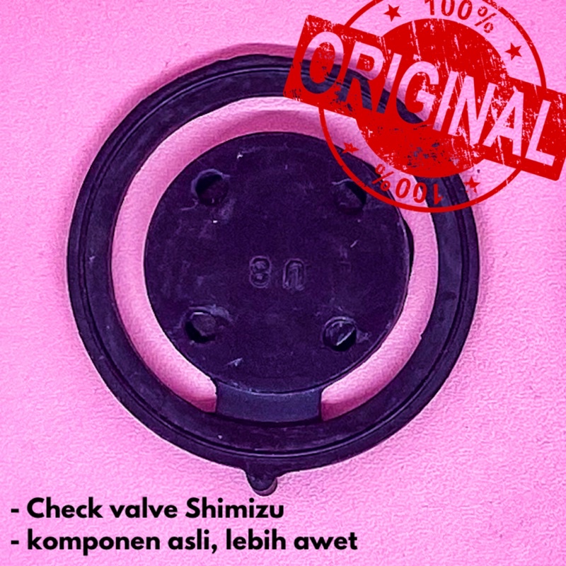 Jual KARET PACKING KLEP TABOK ATAU CHECK VALVE SHIMIZU ORIGINAL ...