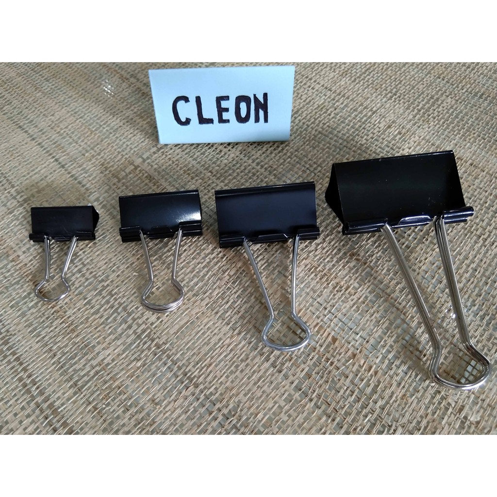 Jual Penjepit Kertas/ Penjepit Besi/ Penjepit Hitam/ Penjepit Klip ...