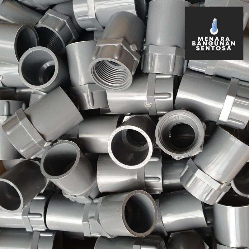 Jual Faucet Socket PVC Jaya TS 1/2" Inch - Fitting Pipa SDD Sok Drat ...