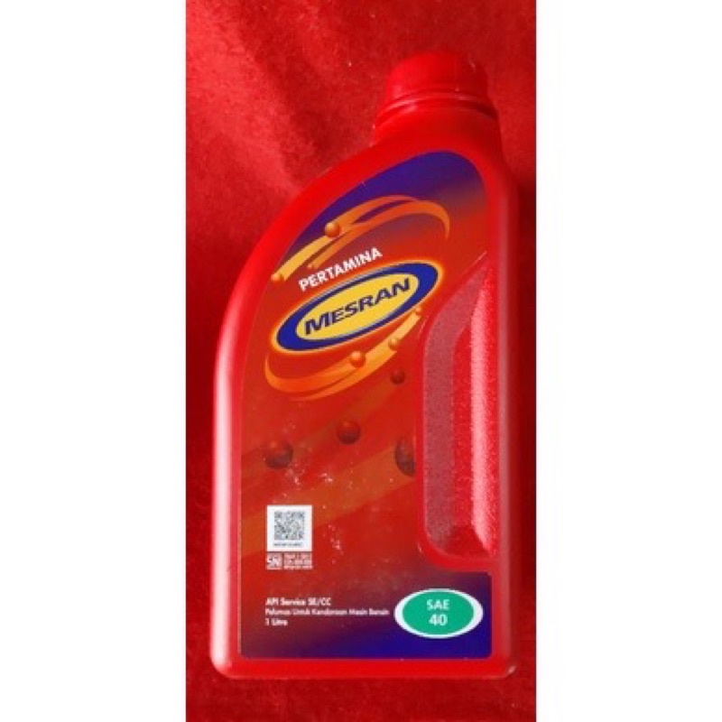 Jual OLI MESIN MESRAN PERTAMINA SAE40 1L | Shopee Indonesia