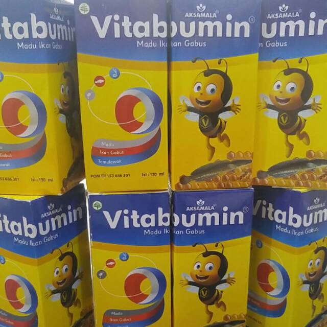 Jual Madu vitabumin original dari aksamala isi 3 botol | Shopee Indonesia