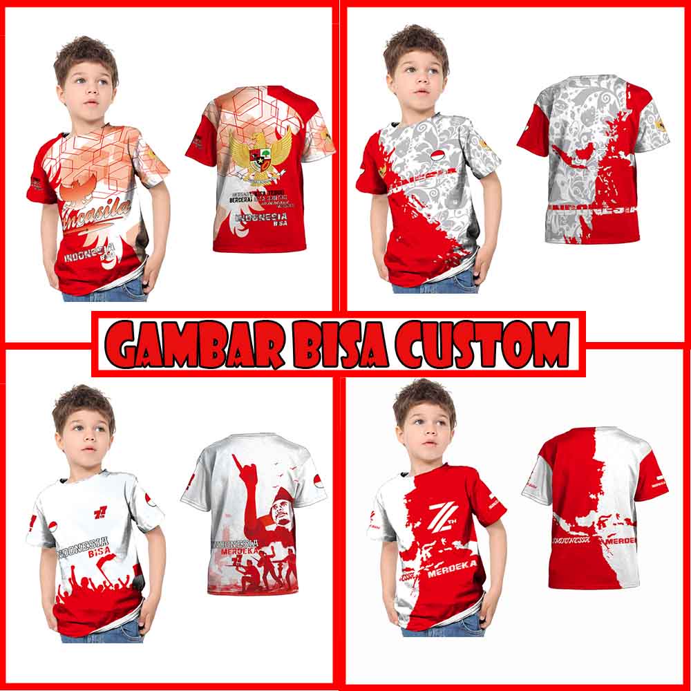 Jual kaos anak/kaos hut kemerdekaan ri ke 78/kaos merah putih ... Jual kaos anak/kaos hut kemerdekaan ri ke 78/kaos merah putih ...