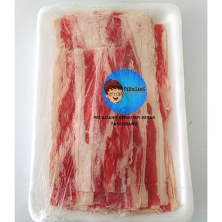 Jual US Beef Slice 250gr / USA Short Plate Beef / Shortplate Sliced ...