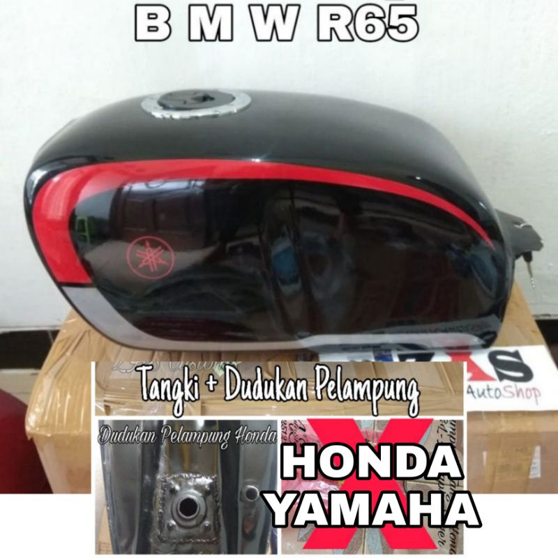 Jual Tangki replika BMW R65 for tiger megapro GL CB Byson Scorpio ...