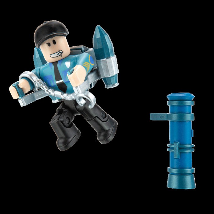 Jual Roblox Action, Jailbreak: Aerial Enforcer Figure with Virtual Code ...
