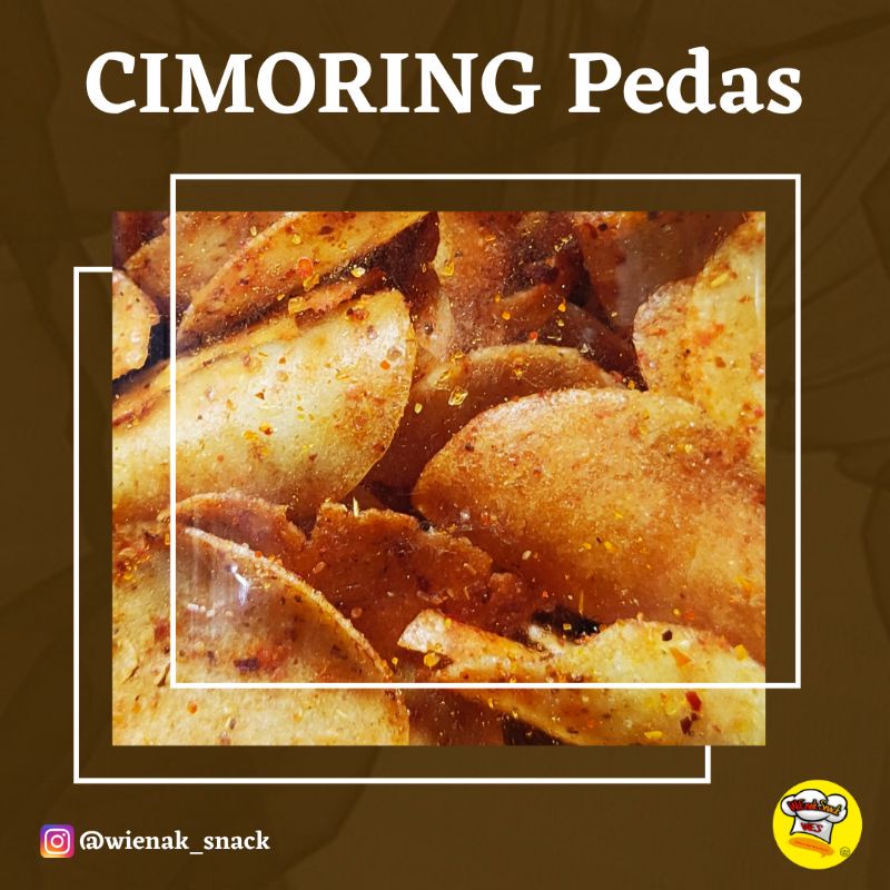 Jual Camilan Keripik CIMORING Pedas / MORING Pedas ( 250 g) | Shopee ...
