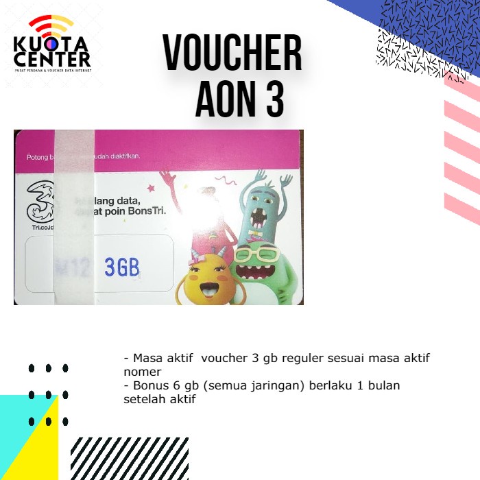 Jual VOCER TRI AON 3 (6 GB) | Shopee Indonesia