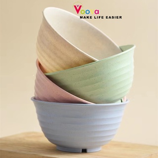 Jual VOOVA Wheat Straw Mangkuk sup Jepang yang lebih besar / mangkuk ...